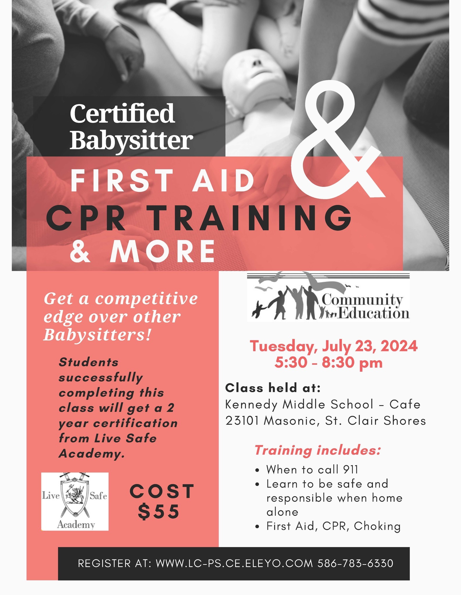 Community Education - Programs - L'Anse Creuse Public Schools